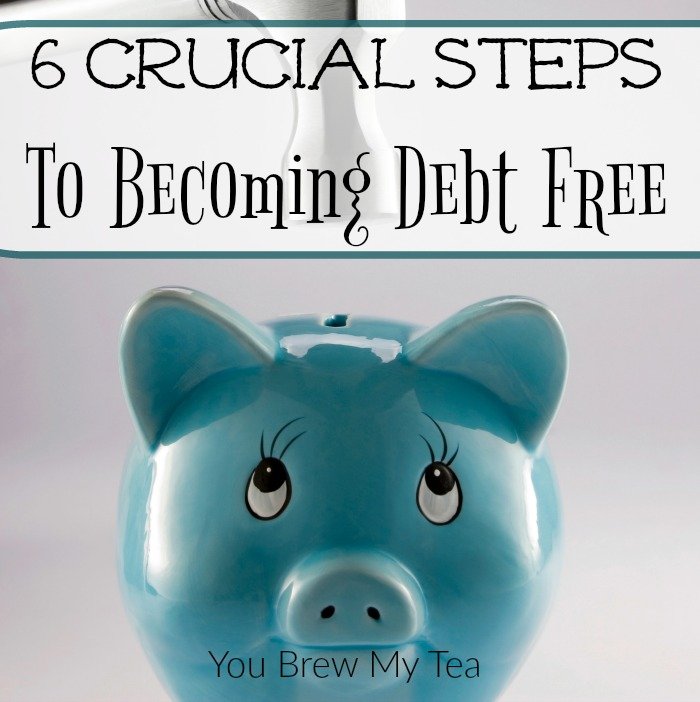 6 Steps To Becoming Debt Free On Any Income