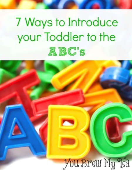 7 Ways To Introduce Your Toddler To The ABC's