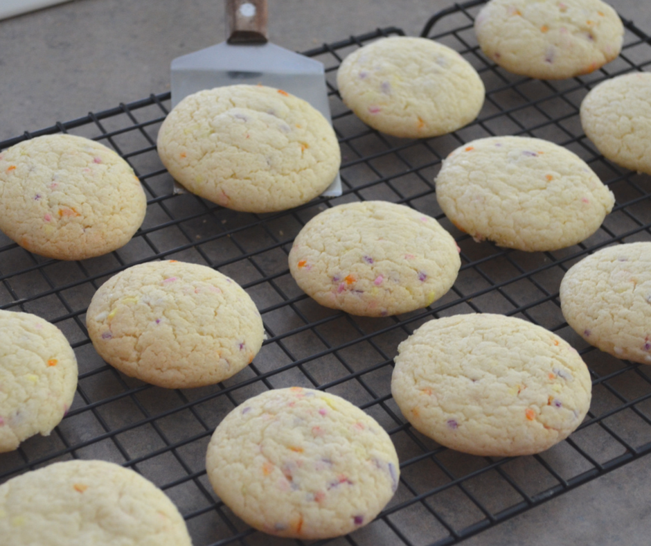 Funfetti Jello Cookies