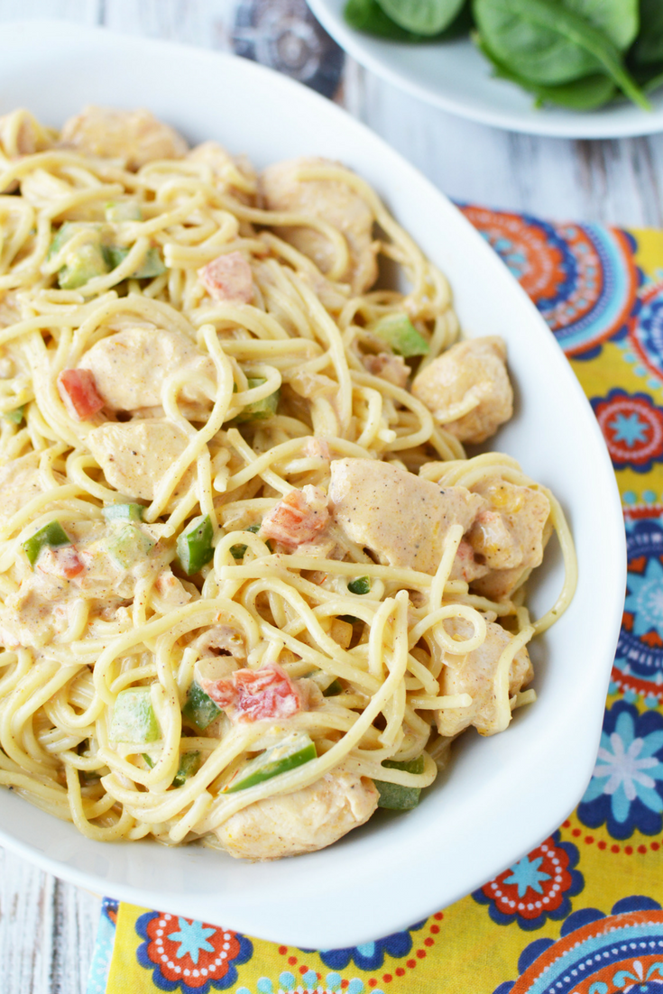 Skinny Chicken Spaghetti Recipe