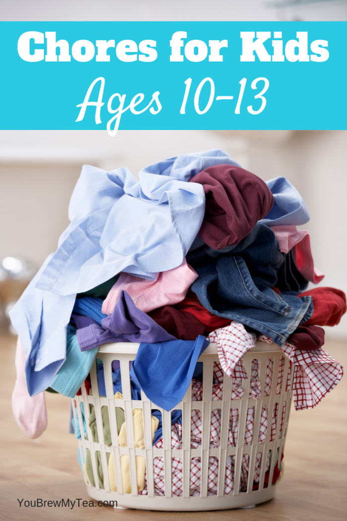 15 Chores For Kids Ages 10-13