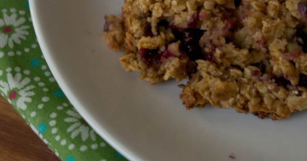 Mixed Berry Baked Oatmeal Recipe
