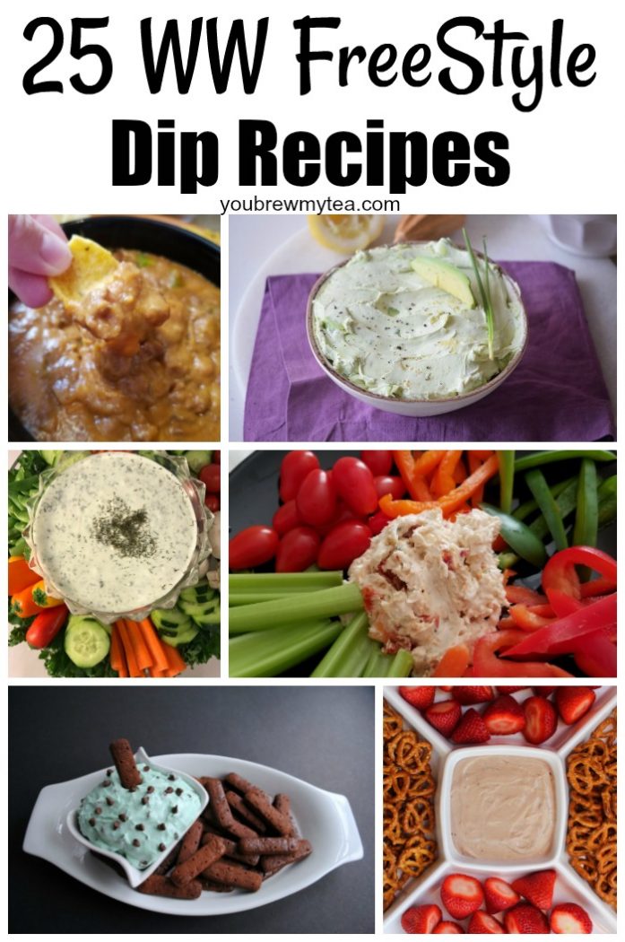 25 Low Point WW FreeStyle Dip Recipes for Snacking