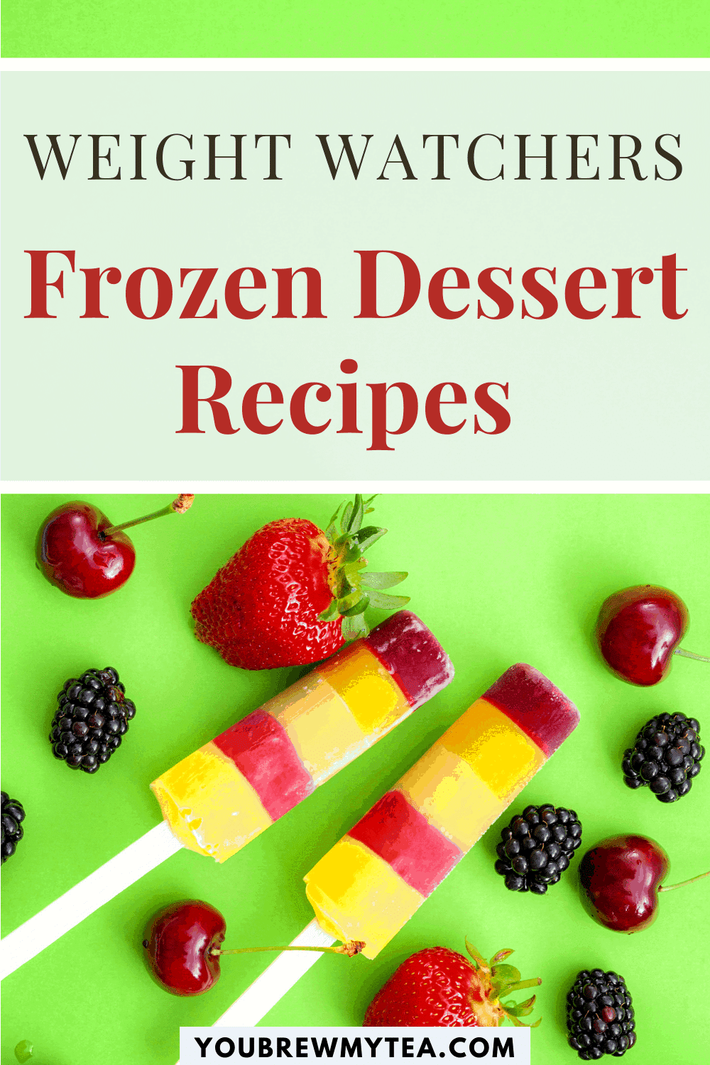 Weight Watchers Frozen Desserts - 3 Sweet and Delightful Recipes