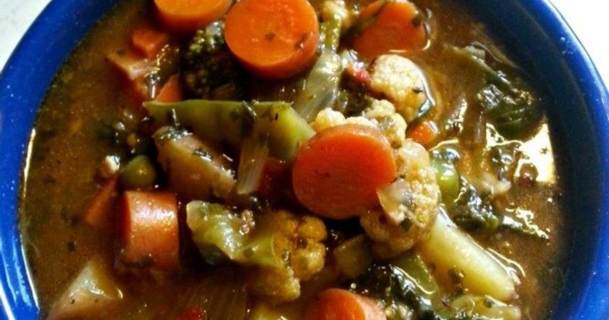 Vegan Vegetable Soup Recipe You're Going to Love