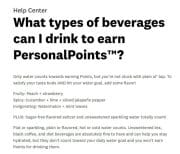 How to Earn Bonus PersonalPoints™ For Making Healthy Choices